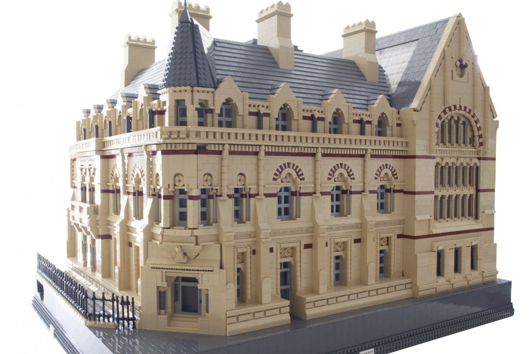 The Common Room LEGO® Brick by Brick model - The Common Room