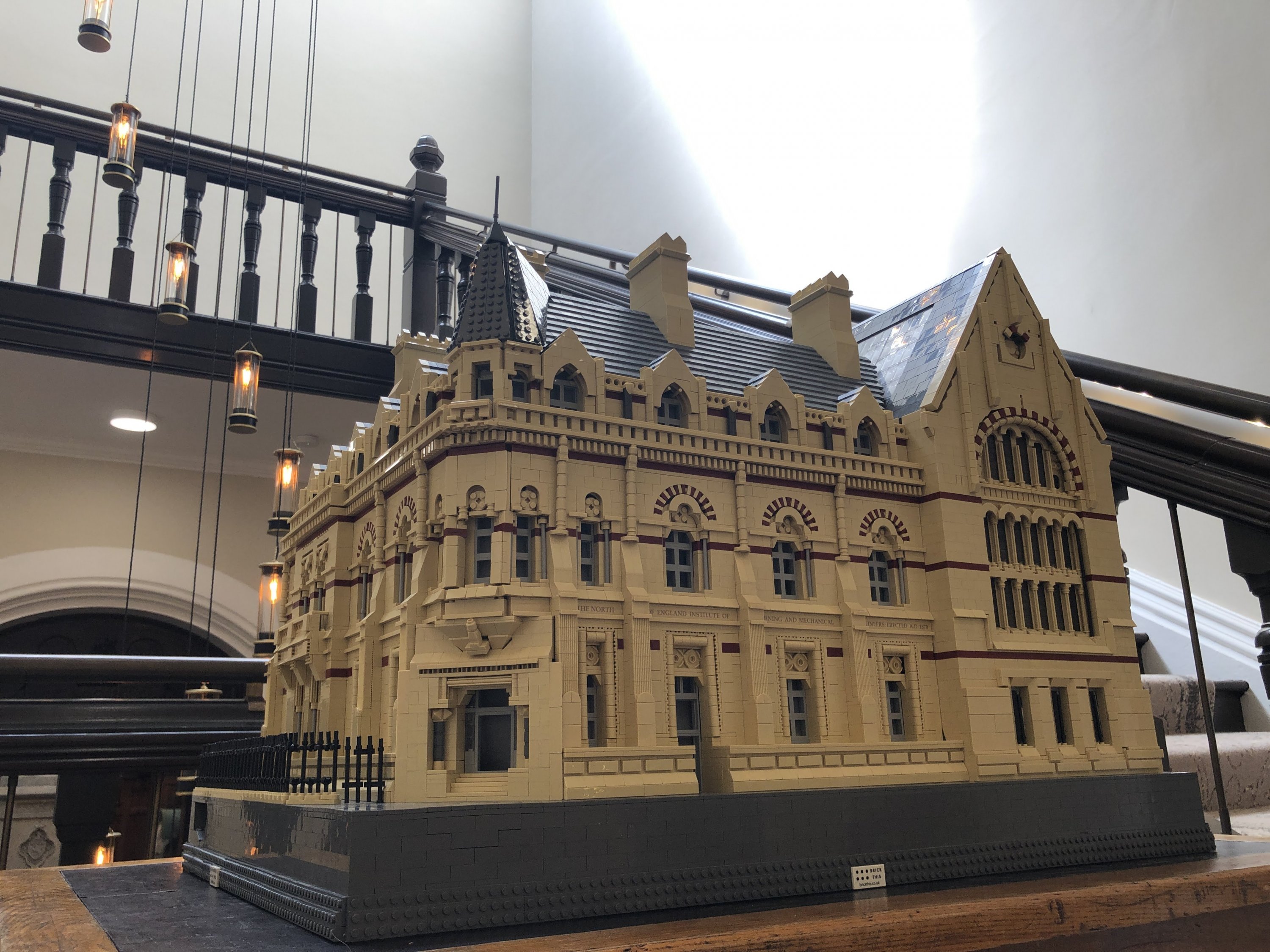 The Common Room LEGO® Brick by Brick model - The Common Room